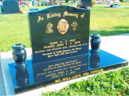 Beam Section Headstones - J & R Fletcher Monumentals