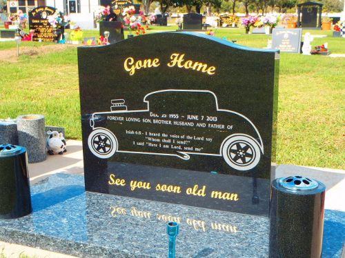 Beam Section Headstones - J & R Fletcher Monumentals