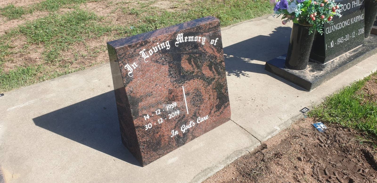 Beam Section Headstones - J & R Fletcher Monumentals