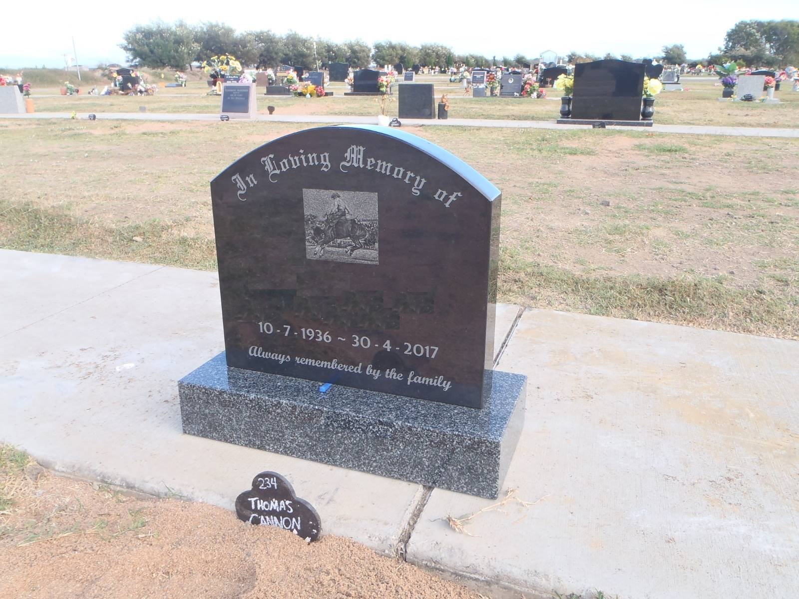 Beam Section Headstones - J & R Fletcher Monumentals