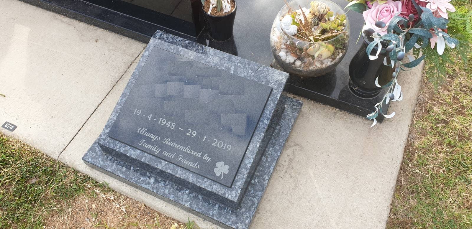 Beam Section Headstones - J & R Fletcher Monumentals