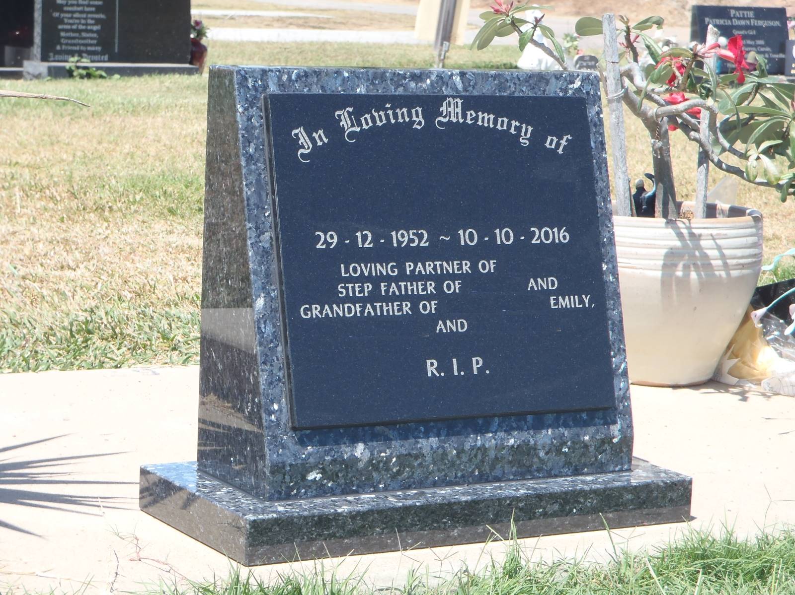 Beam Section Headstones - J & R Fletcher Monumentals