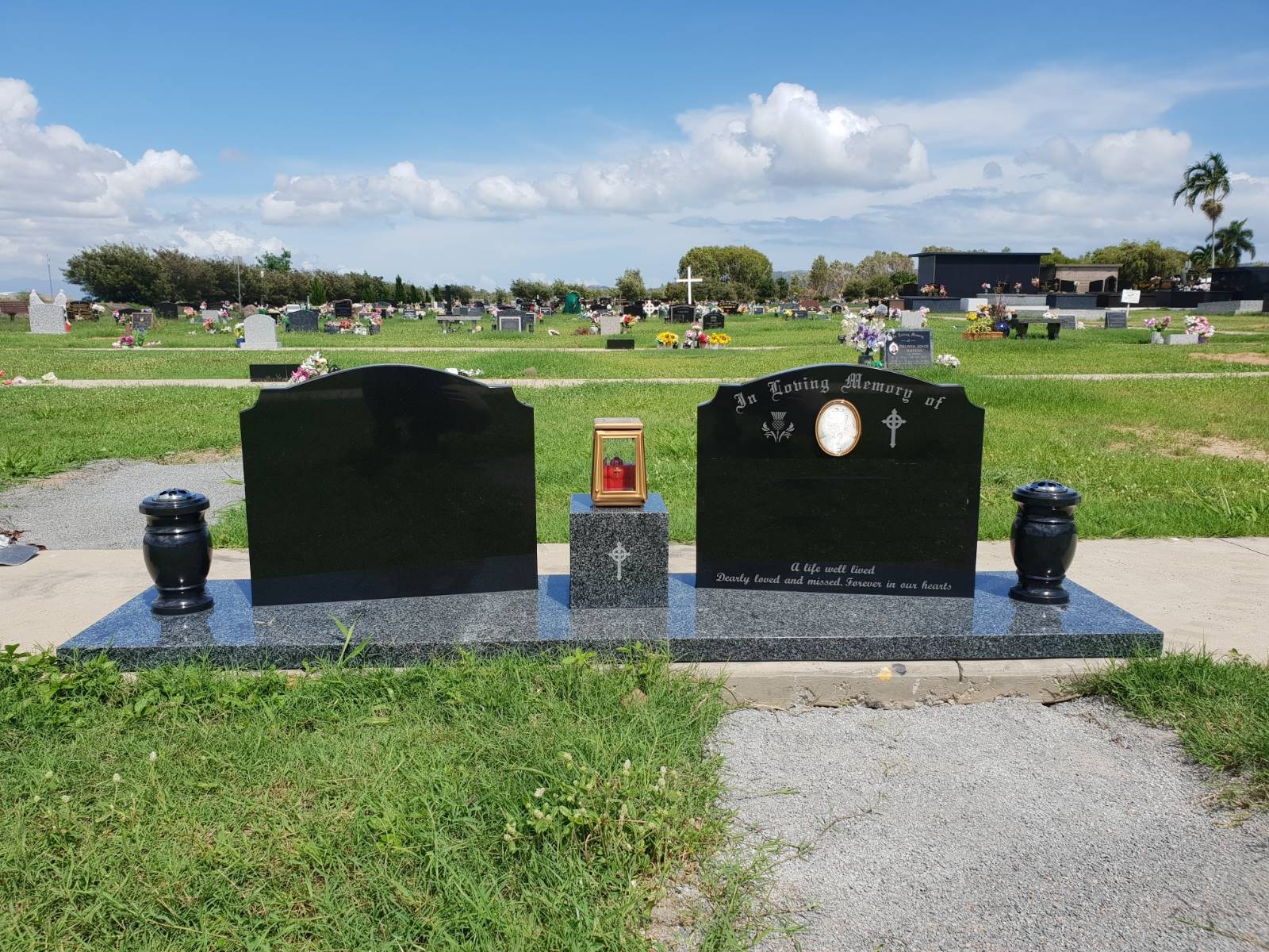 Beam Section Headstones - J & R Fletcher Monumentals