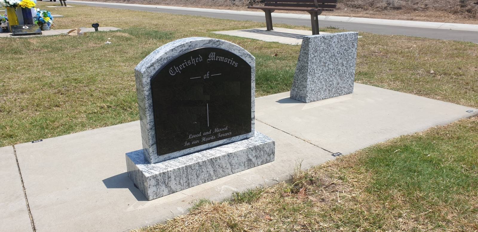Beam Section Headstones - J & R Fletcher Monumentals